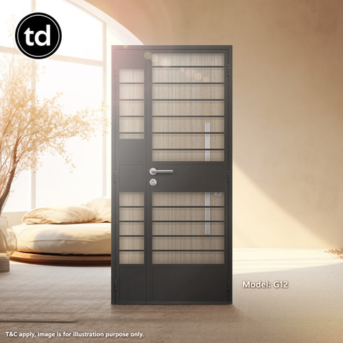 Mild Steel Main Gate TD-MSG-G12 | The Door