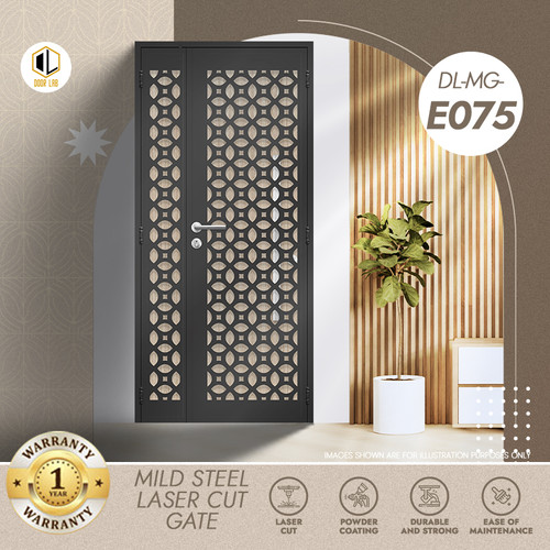 Mild Steel Main Gate DL-MG-E75 | Door Lab