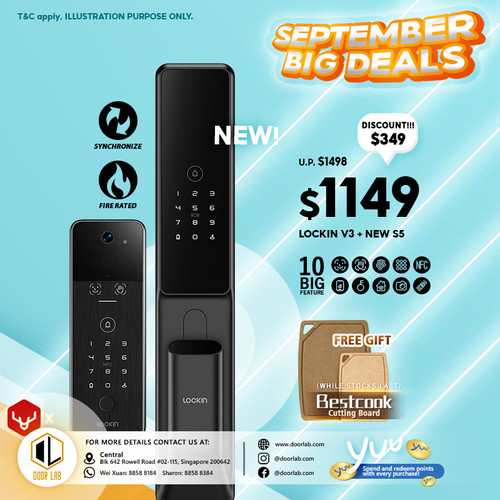 Lockin V3 + S5 | Door Lab