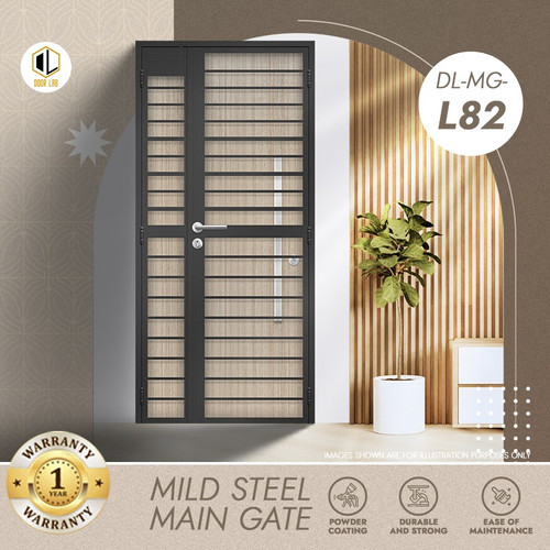 Mild Steel Main Gate DL-MG-L82 | Door Lab