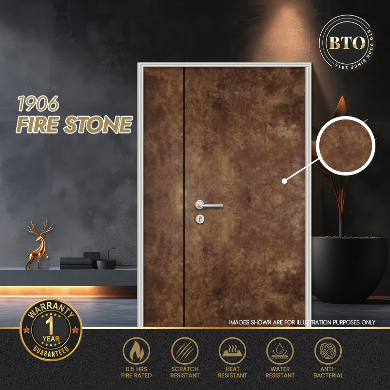 Non/Fire Rated Main Door | BTO Door 2/4
