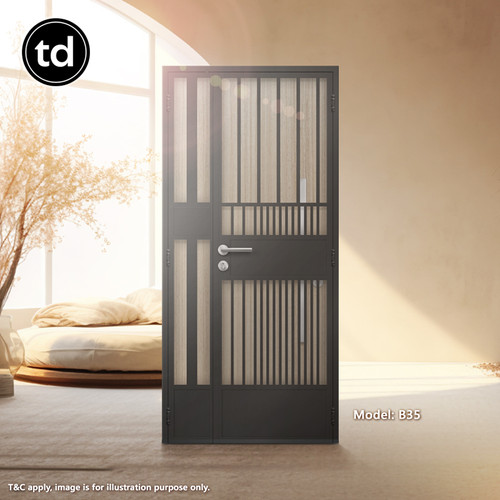 Mild Steel Main Gate TD-MSG-B35 | The Door