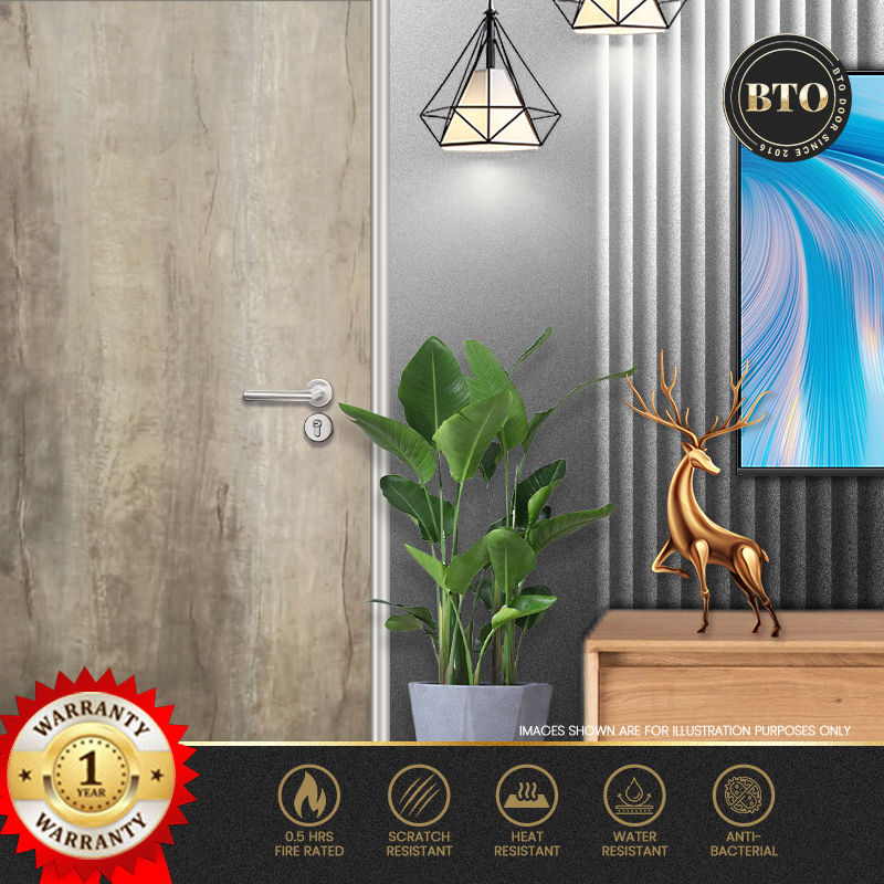 Non- Fire / Fire Rated - (Forest- D2) | BTO Door