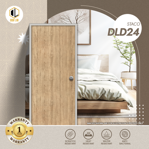 Solid Laminate Bedroom Door - Staco DLD24 | Door Lab