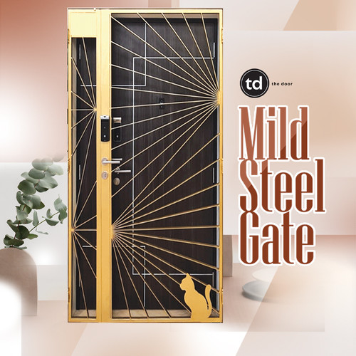 Mild Steel Main Gate TD-MSG-BE40 | The Door