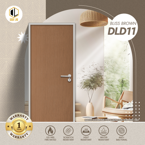 Main Door - Bliss Brown DLD11 | Door Lab