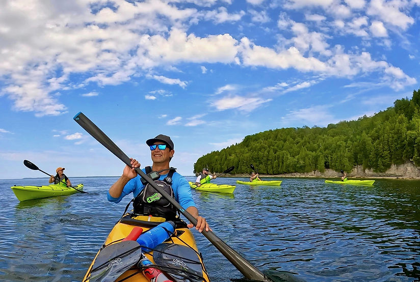 Kayak Door County | Expert-led Tours | Kayak Guide Justin