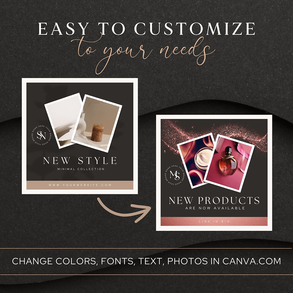 Dark Instagram Bundle | Switzer Templates