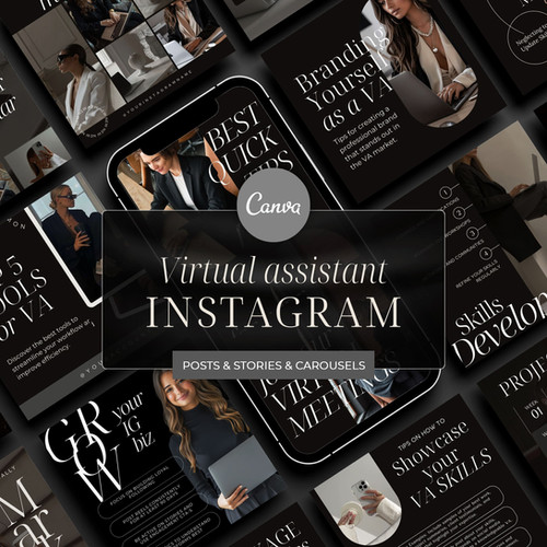 Virtual assistant Instagram | Switzer Templates