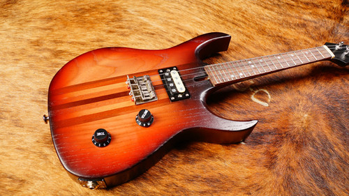 Wildwood 'Burst' 4 String Electric Mandolin Solid Body eMando | BELMUSE ...