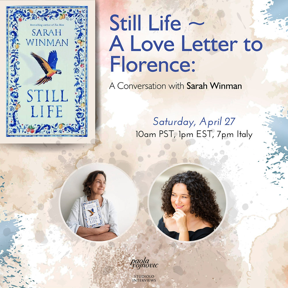 #84 Still Life ~ A Love Letter to Florence: A Conversation with Sarah ...
