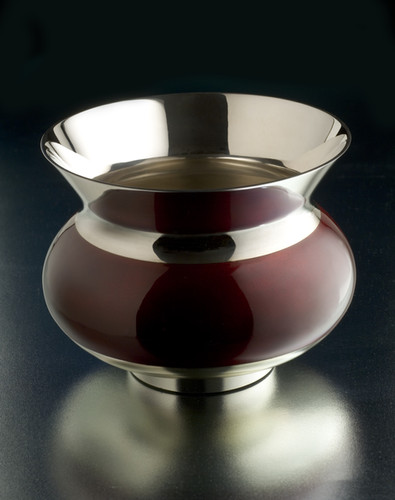 Silver and Enamel Bowl | House of Benney