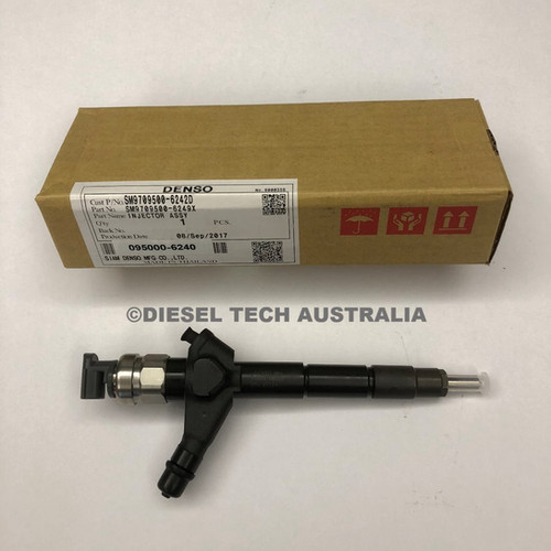 DENSO 095000-6240 Common Rail Injector to suit Nissan YD25 Navara D22 ...