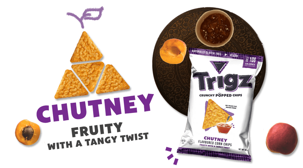 Crunchy Popped Chips | Trigz Corn Chips | South Africa