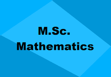 Masters in Mathematics