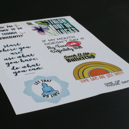 One Of Those Days Decal Sheet | OT DesignDecals&More