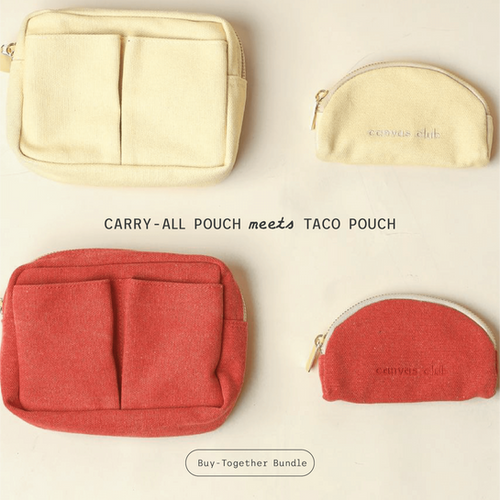 BUNDLE: Carry-All Pouch + Taco Pouch | Canvas Club