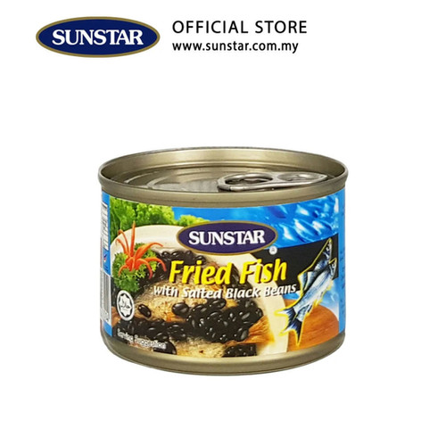 Sunstar Fried Fish With Salted Black Beans (180g) | Kedai Runcit 888
