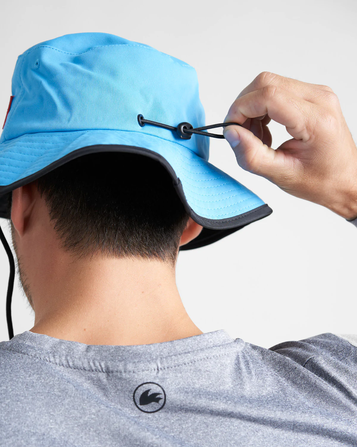 WIDE BRIMMED UV HAT - BLUE | Companhia Náutica