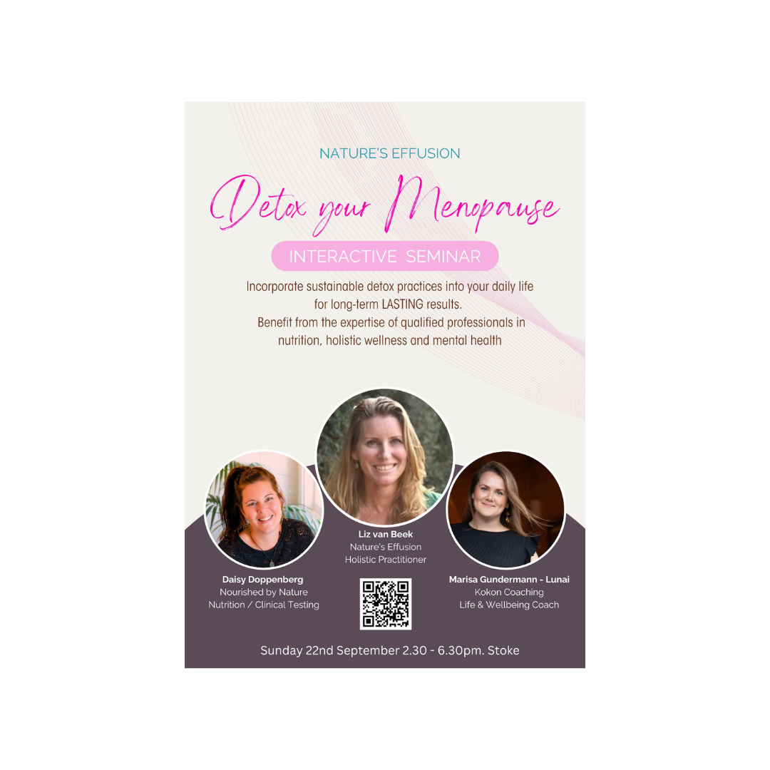 Peri- to Post Menopause event, Nelson "Detox Your Menopause ...