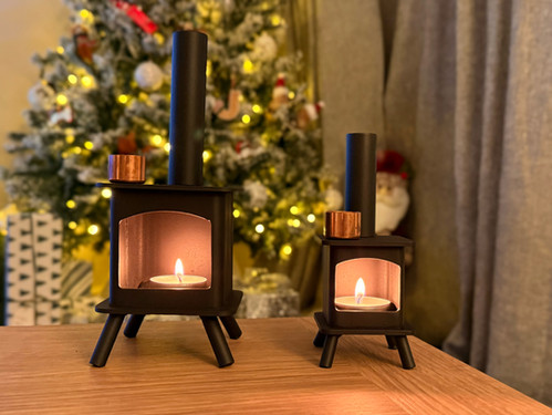Mini Log Burner Wax Melt Holder | Log Burners Lounge