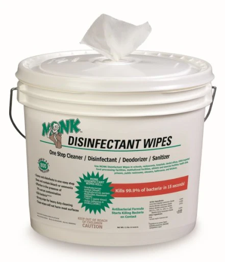 Monk Disinfectant Wipes | Mcholland Services