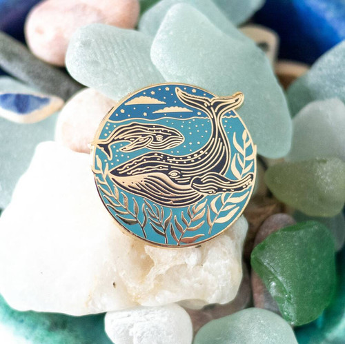 Humpback Whale Pin | Salt & Star