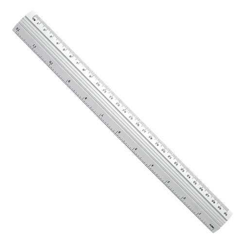 50cm Metal Ruler With CM Measurements | HEXIS CRAFTS
