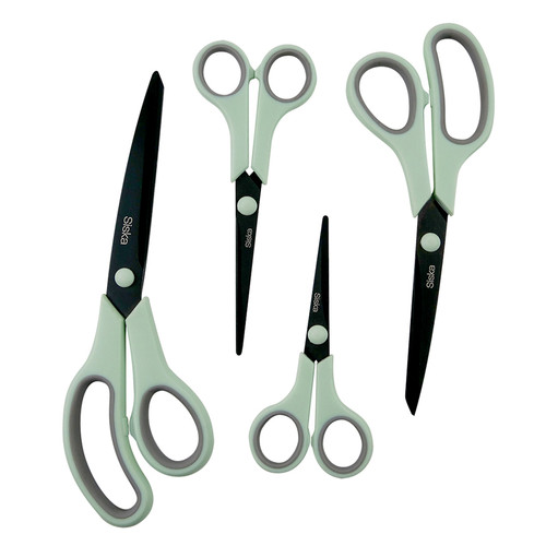 SISKA All Purpose Gun Metal Titanium Scissor Set | PROTHINGS