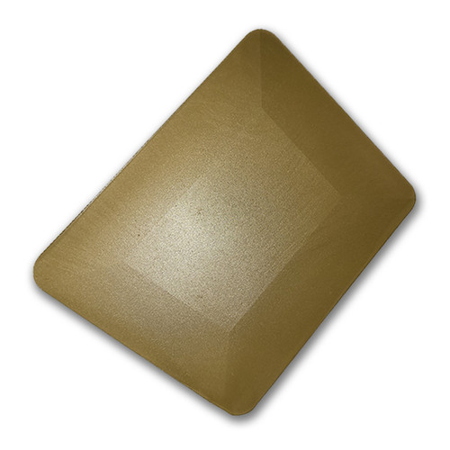 HEXIS 100mm Plastic Blend Hard Gold Squeegee | PROTHINGS