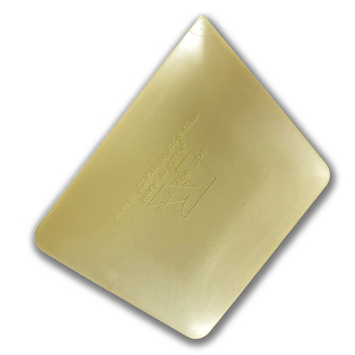 FUSION 100mm Plastic Blend Very Hard Gold Squeegee | PROTHINGS