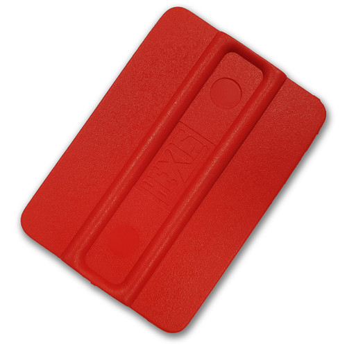 HEXIS 100mm Plastic Blend Red Squeegee | PROTHINGS