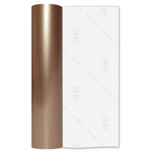 Rose Gold Metallic Premium RAPID FLEX HTV | HEXIS CRAFTS