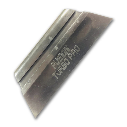 FUSION 140mm Turbo Pro Medium Black Squeegee | PROTHINGS