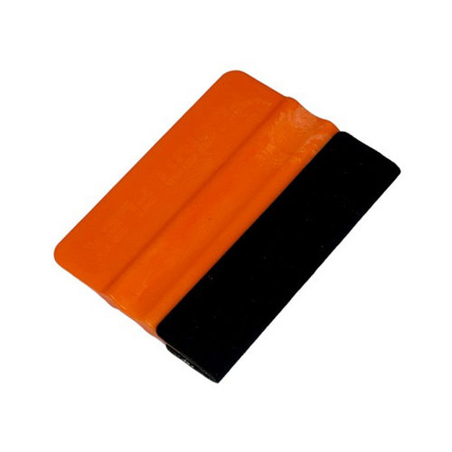 FUSION 100mm Blend Card Medium Orange Squeegee | PROTHINGS