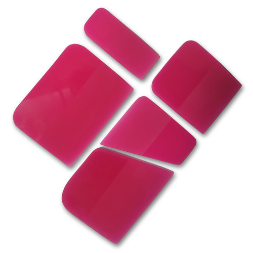 SHAG Silicone Blend PPF Pink Squeegee Set | SHAG TOOLS
