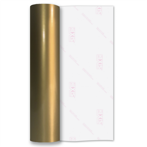 Gold Premium Gloss HTV | HEXIS CRAFTS