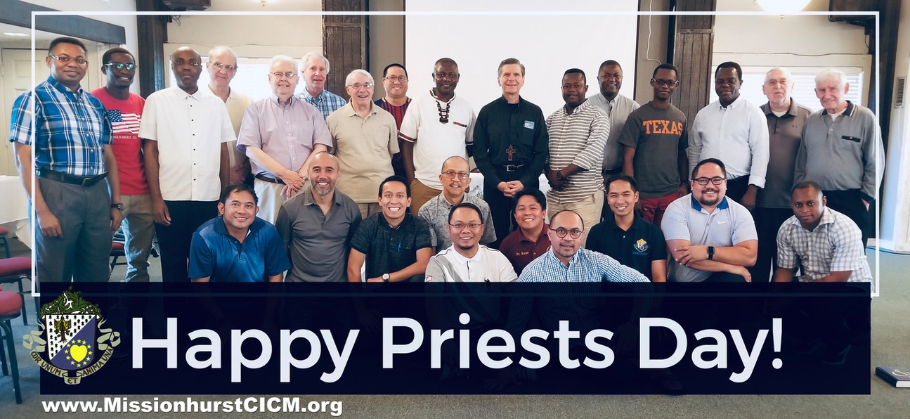 Happy priests day! | Missionhurst CICM