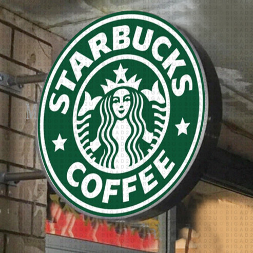 Vacuum Lightbox Blister Round Led Double Sided | bigad2u