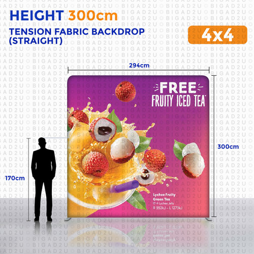 Tension Fabric Backdrop | Portable Backdrop | Exhibition Display Stand