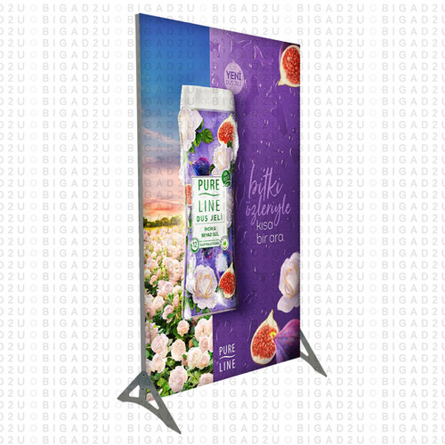 Custom Made Poster Stand | bigad2u