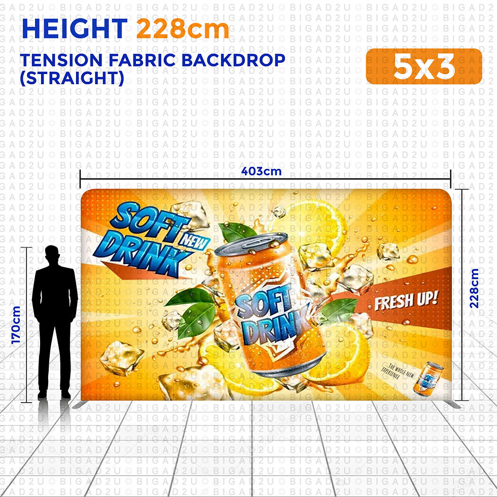 Tension Fabric Backdrop | Fabric Backdrop