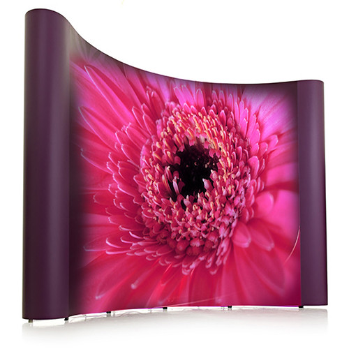 Pop Up (Curve) 3x4 | Backdrop | Display Booth