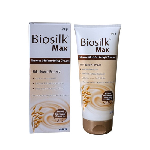 Biosilk Max Intense Moisturizing Lotion with Oatmeal & Ceramides for ...