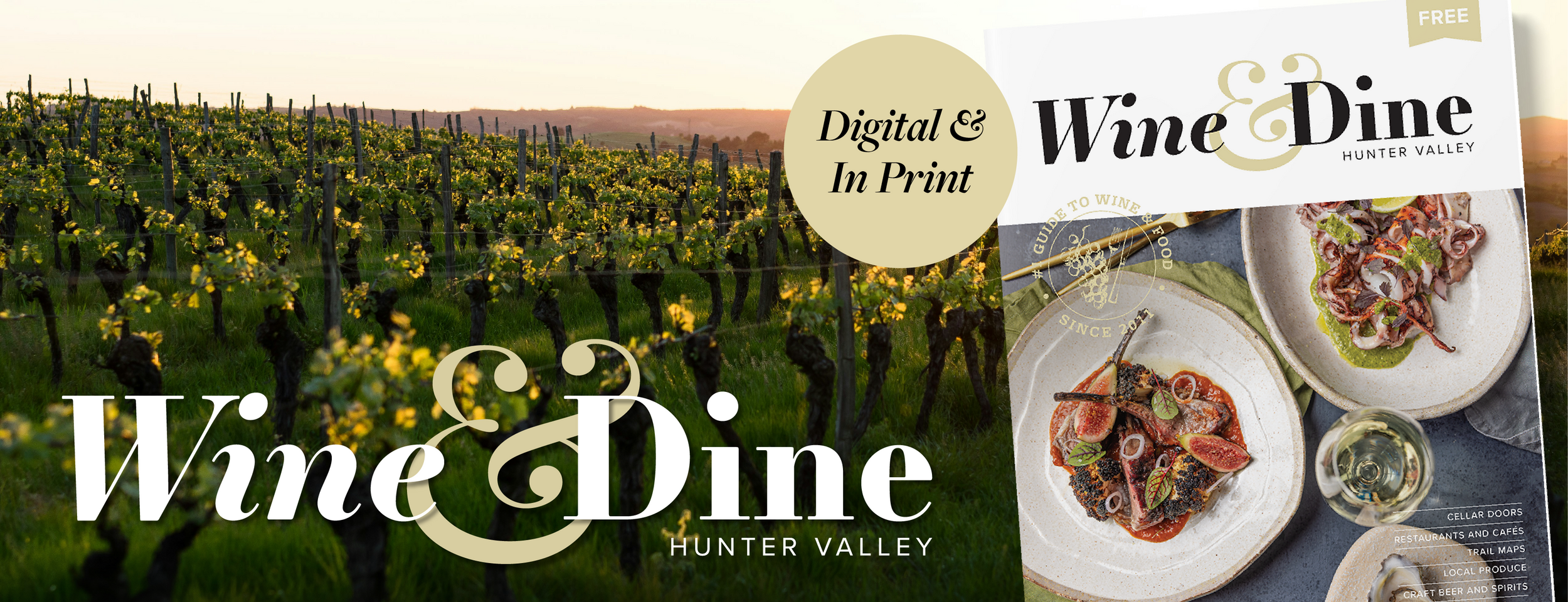 INTERACTIVE MAGAZINE | Wine & Dine Hunter