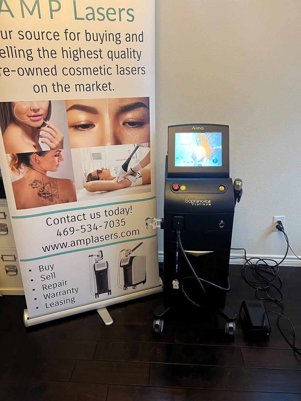 2022 Alma Soprano Ice Platinum | AMP Lasers LLC