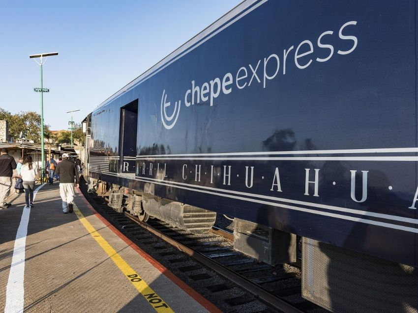 Tren Chepe, Creel, Chihuahua.