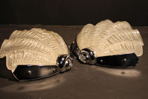 A pair of English Art Deco Shell Wall lights circa 1930 | Art Deco ...