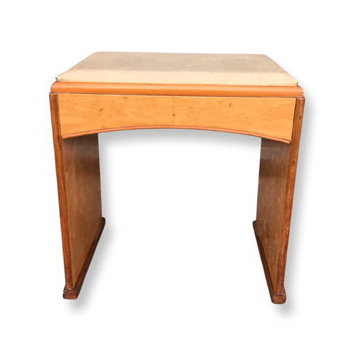 Art Deco Birds Eye Maple Stool | Art Deco Wardrobes