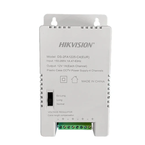 Hikvision 4 Channel CCTV Power Supply | MSL Security Product